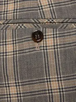 Gucci Checked Straight-leg Trousers