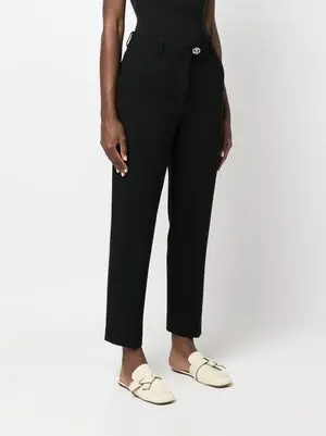 FERRAGAMO Cropped Tapered Trousers
