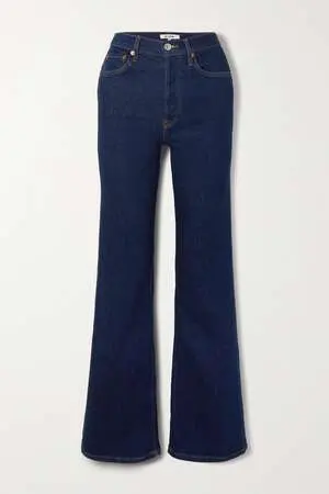 RE/DONE 70s High-rise Wide-leg Jeans Dark Denim