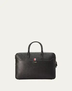 Thom Browne Pebble Leather Briefcase