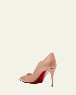 CHRISTIAN LOUBOUTIN Hot Chick Pointed Toe Pumps - Blush