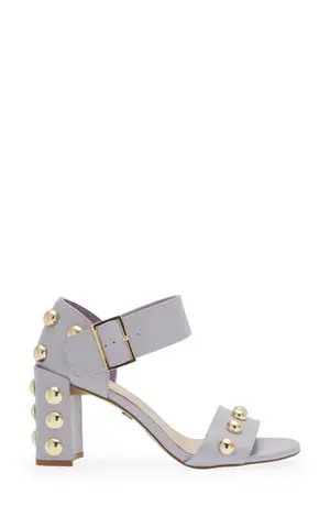 CECELIA NEW YORK Gail Studded Sandals - Pomp Purple