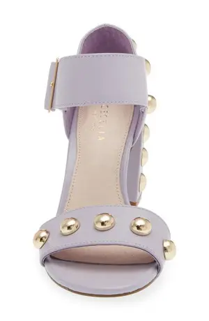 CECELIA NEW YORK Gail Studded Sandals - Pomp Purple