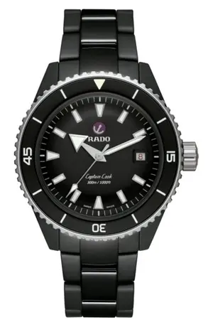 RADO Captain Cook High Tech Ceramic Automatic Bracelet Watch