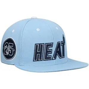 Mitchell & Ness Miami Heat Hardwood Classics Blue Madness Snapback Hat