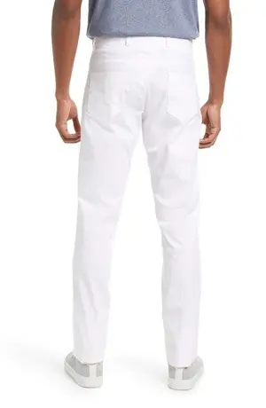 Berle Charleston Khaki 5 Pocket Stretch Twill Pants