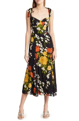 REFORMATION Nadira Tie Strap Dress