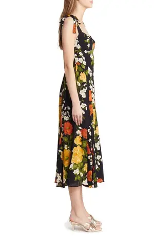 REFORMATION Nadira Tie Strap Dress