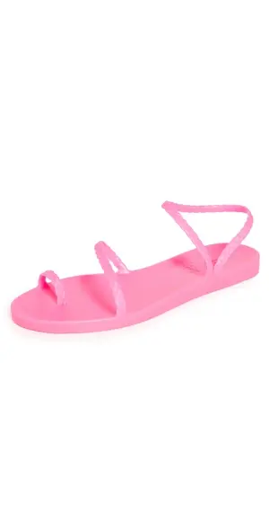 ANCIENT GREEK SANDALS Ancient Greek Sandals Eleftheria Jelly Sandals Fluo Fuschia