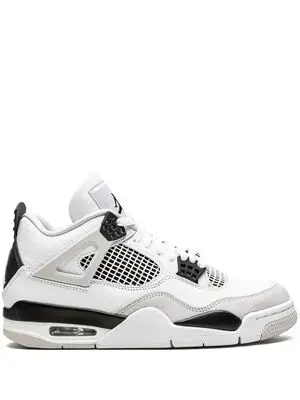 JORDAN Air Retro Military Black Sneakers - White
