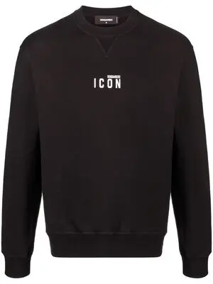 Dsquared2 Icon Cotton Sweatshirt - Black