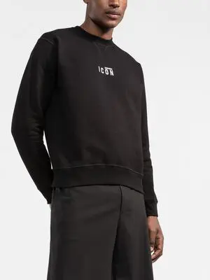 Dsquared2 Icon Cotton Sweatshirt - Black