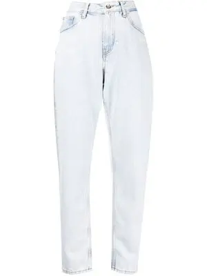 Off-white Tapered Bottoms For Women