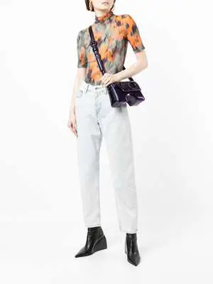 Off-White High-rise Tapered Jeans