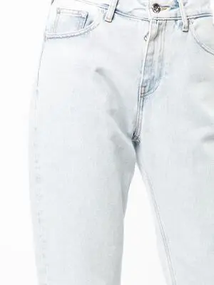 Off-White High-rise Tapered Jeans