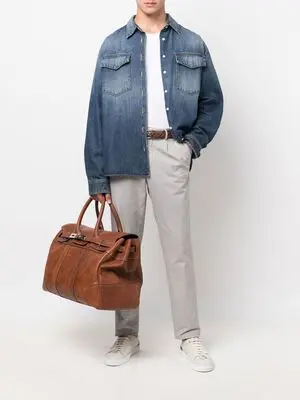 BRIGLIA 1949 Slim-fit Chino Trousers - Grey
