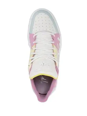 GIUSEPPE ZANOTTI Talon Color-block Sneakers - Multicolour