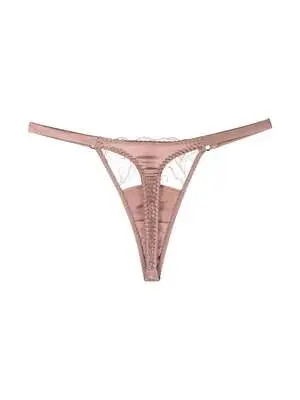 FLEUR OF ENGLAND Lilian Lace-panel Thong