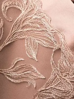FLEUR OF ENGLAND Lilian Lace-detail Robe