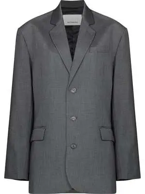 THE FRANKIE SHOP Gelso Oversized Blazer - Grey