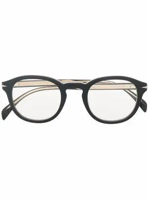 DB EYEWEAR BY DAVID BECKHAM Round-frame Glasses - Black