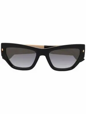 Dsquared2 Logo-plaque Sunglasses - Black