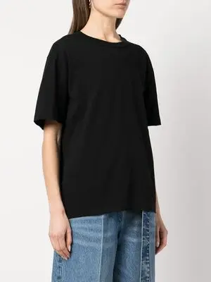 Alexander Wang Rubberised Logo T-shirt - Black