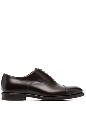 Brunello Cucinelli Leather Oxford Shoes - Brown