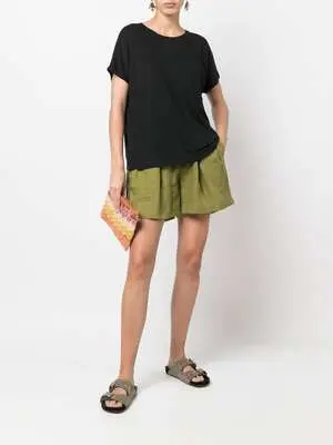 Majestic Filatures Relaxed Crew-neck T-shirt - Black