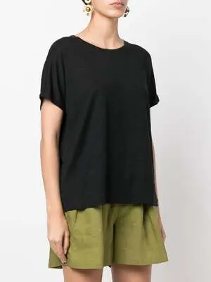 Majestic Filatures Relaxed Crew-neck T-shirt - Black