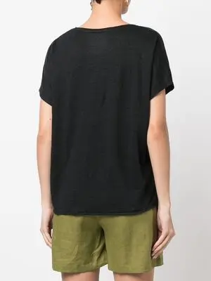 Majestic Filatures Relaxed Crew-neck T-shirt - Black