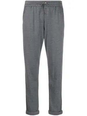 Brunello Cucinelli Tapered Track Pants - Grey