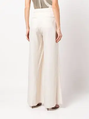 Voz High-waist Wide-leg Trousers - Neutrals