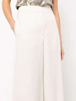 Voz High-waist Wide-leg Trousers - Neutrals