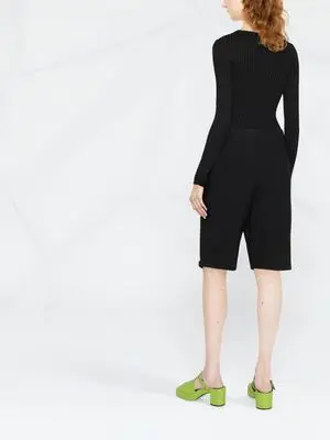 SELF-PORTRAIT Cut-out Knitted Top