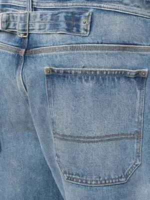 DIESEL® Two-tone Straight-leg Jeans