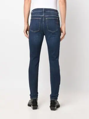 DIESEL® Logo-patch Skinny Jeans
