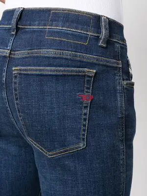 DIESEL® Logo-patch Skinny Jeans