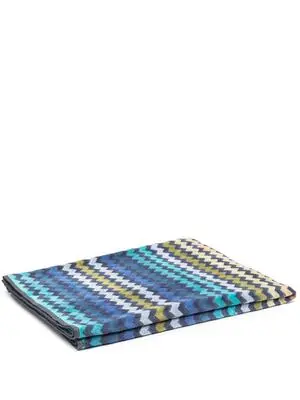 Missoni Warner Zigzag Pattern Bath Towel