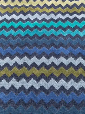 Missoni Warner Zigzag Pattern Bath Towel