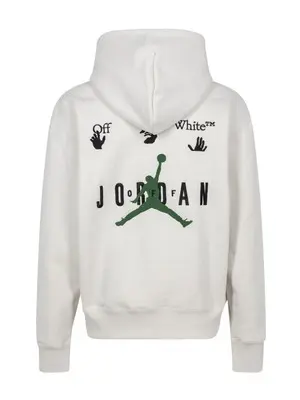JORDAN X Off- Logo-print Hoodie
