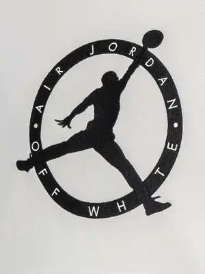 JORDAN X Off- Logo-print Hoodie