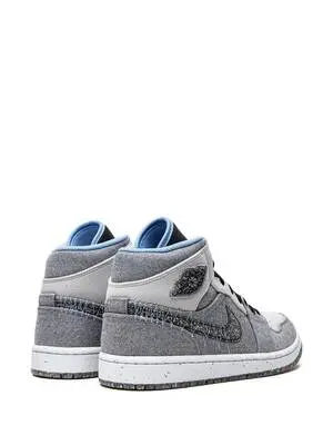 JORDAN Air 1 Mid Sneakers - Grey