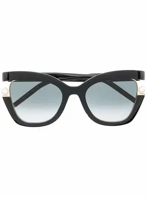 Carolina Herrera Oversized Cat Eye Sunglasses
