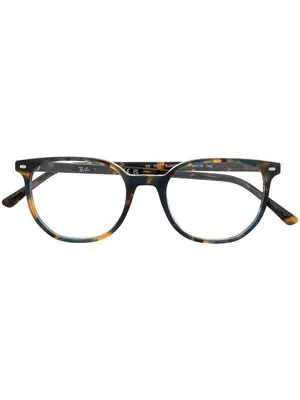Ray-ban Elliot Square-frame Glasses - Blue