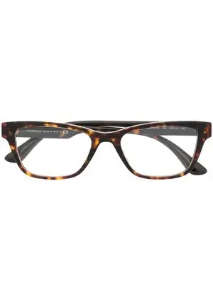 Versace Tortoiseshell Glasses - Brown