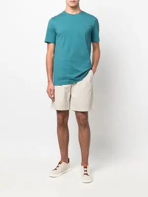 BOSS Logo-embroidered T-shirt