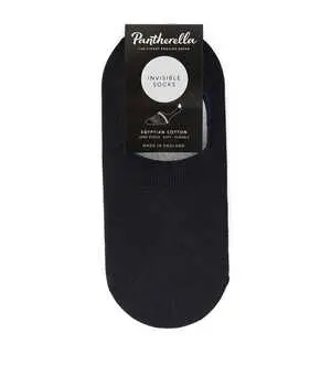 Pantherella Egyptian Cotton Sneaker Socks - Navy