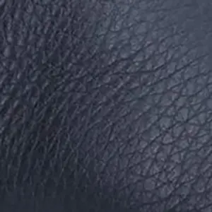 Zegna Triple Stitch Leather Sneakers - Navy