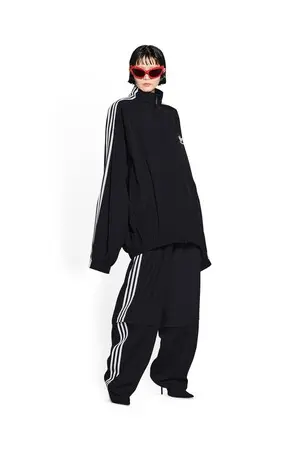 Balenciaga Adidas Tracksuit Jacket - Black | Editorialist